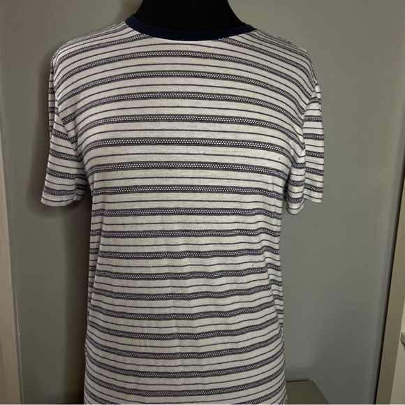 Goodfellow & Co | Shirts | Goodfellow Co Stripe Blue And White Shirt ...